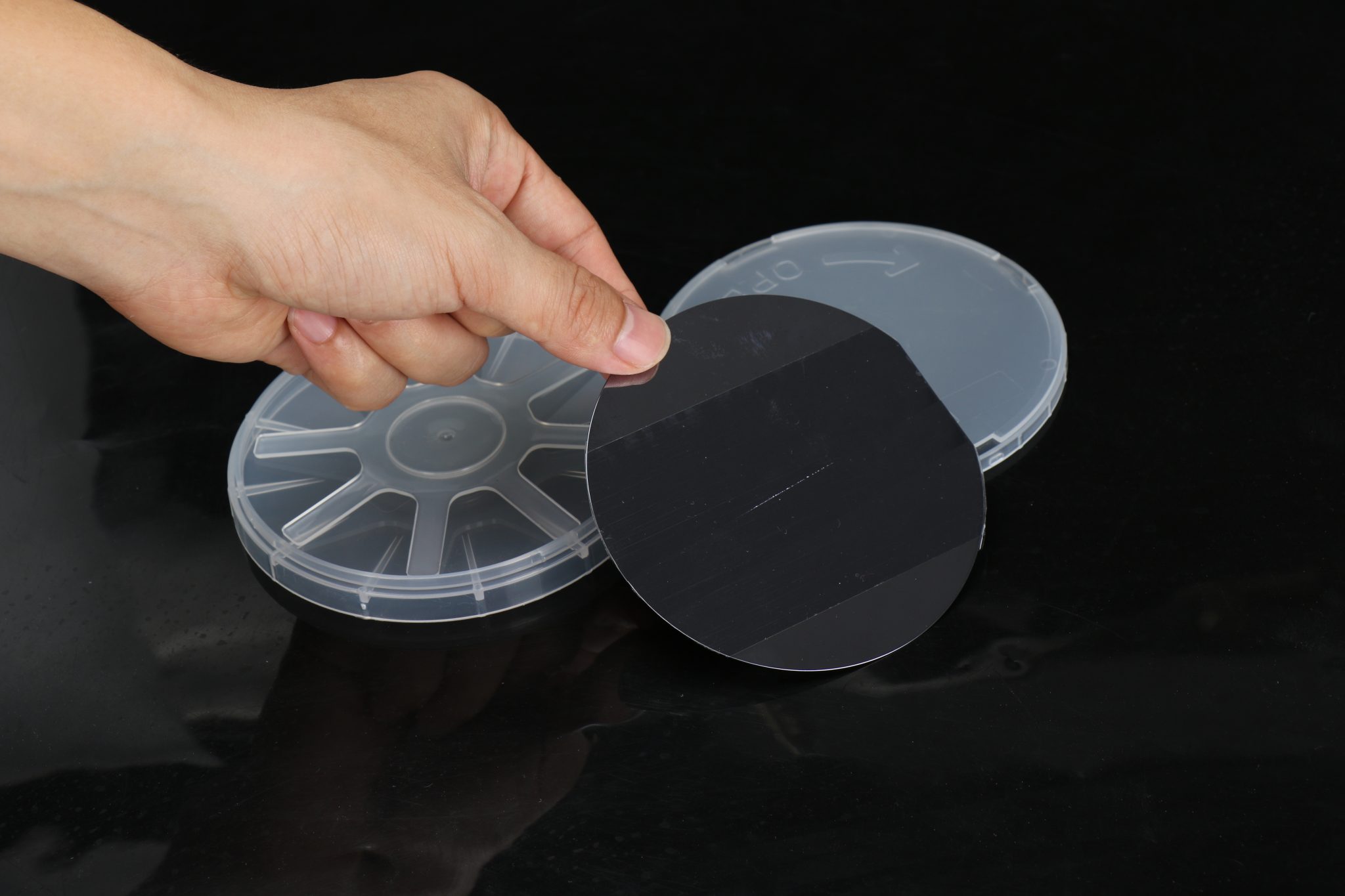 4 inch/110mm Single Wafer Carrier Box , Wafer carrier trays , Single ...