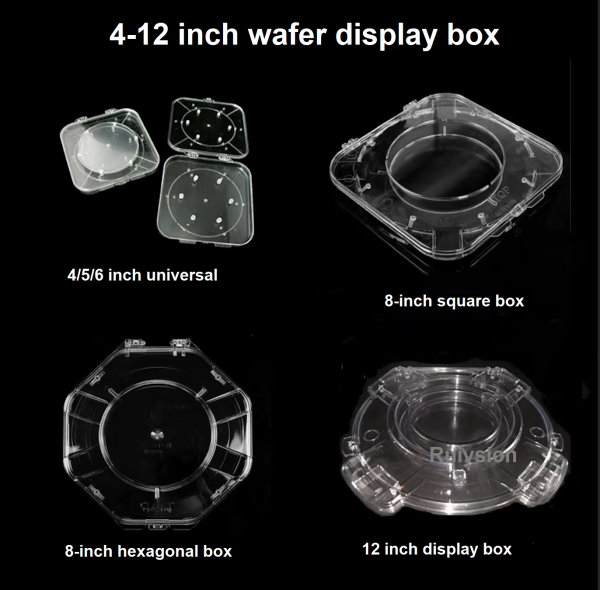 12 inch high transparency display box sample box single chip box ...